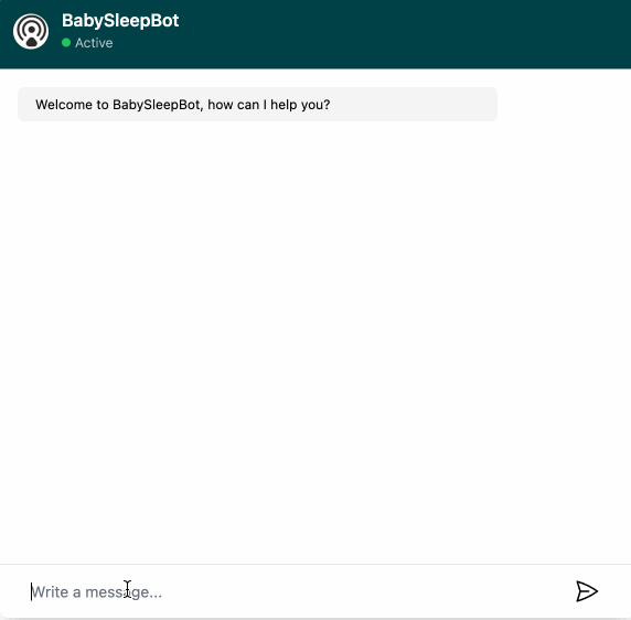 Baby Sleep Bot – By My Newborn